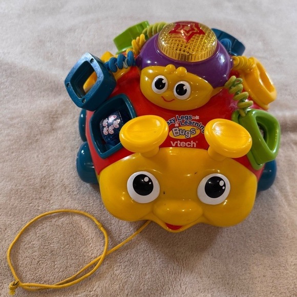 vtech | Toys | Vtech Crazy Legs Learning Bug Pull Toy Shape Sorter ...